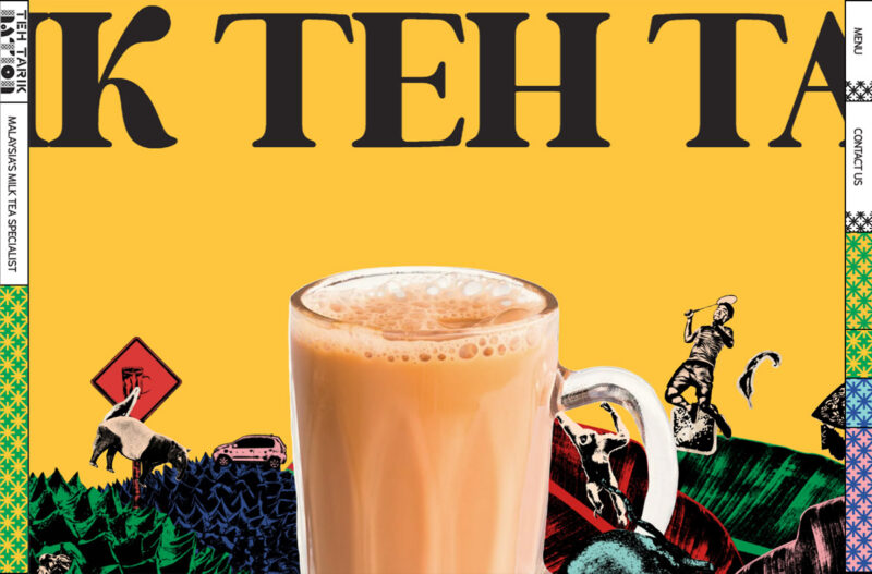 Teh Tarik Nation | Web Design Clip [W] 海外のWebデザインクリップ集